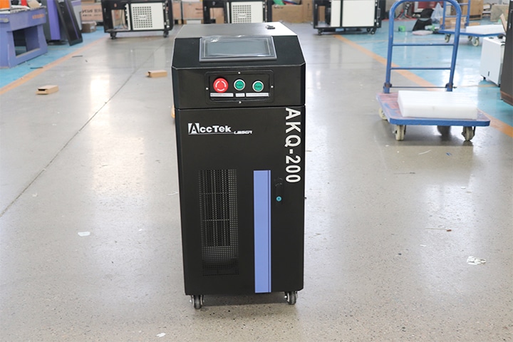 200W Pulse Laser Cleaning Machine - AccTek Laser