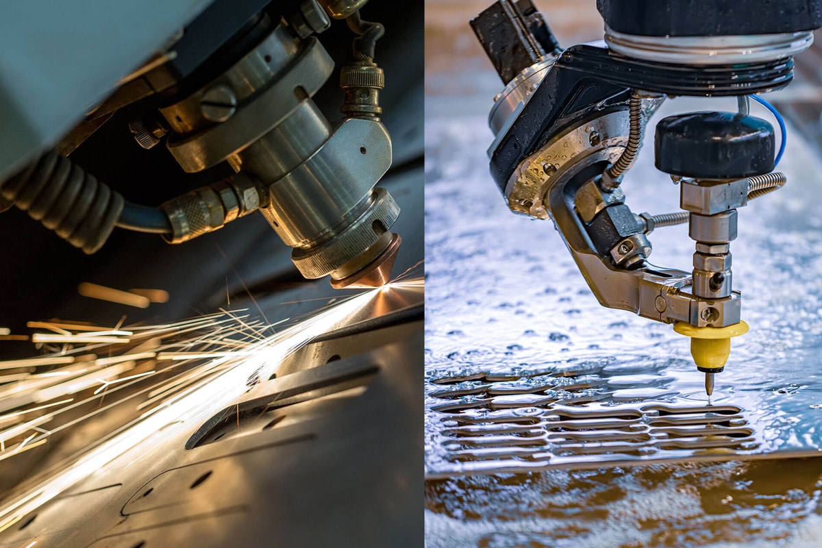 Laser Cutting VS Waterjet Cutting - AccTek Laser